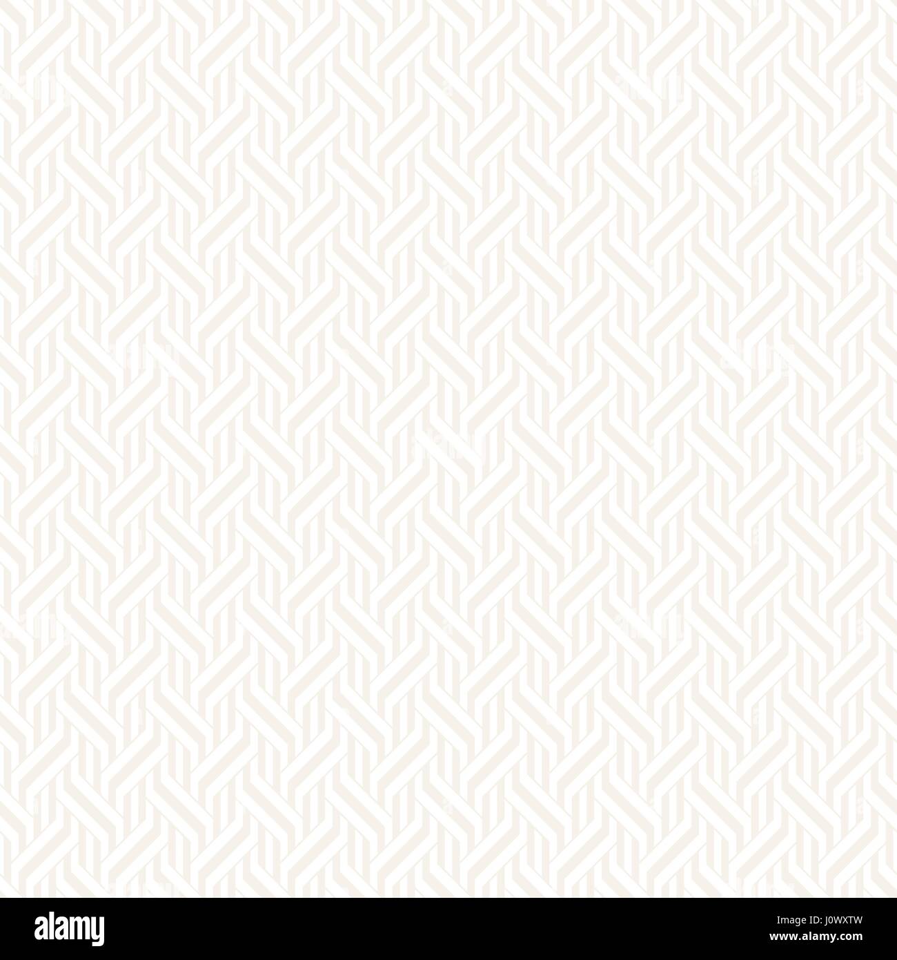 Vector Seamless Pattern. Modern Stylish Interlacing Lines Texture. Geometric Striped Ornament ...