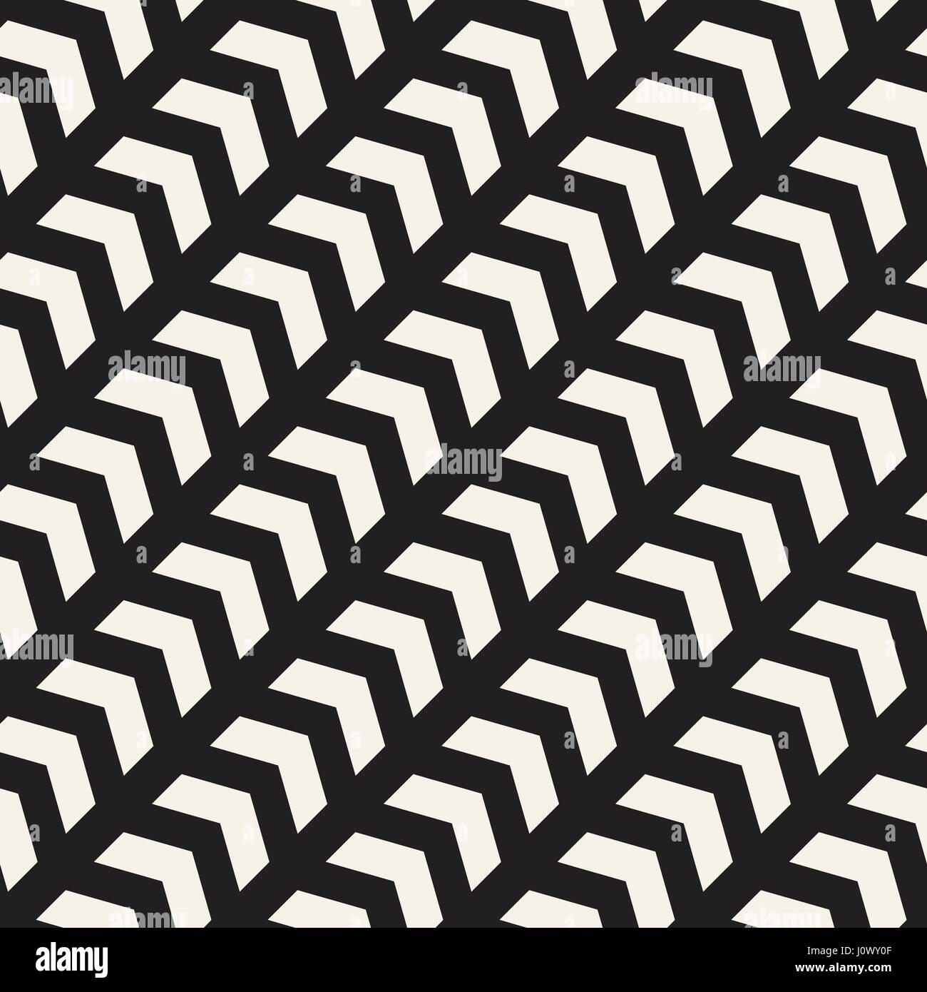 Seamless vector pattern. Abstract geometric lattice background. Rhythmic zigzag structure ...