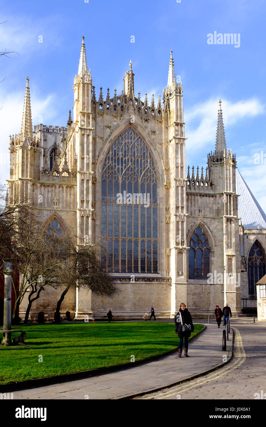East Window York Minster / Cathedral Stock Photo - Alamy