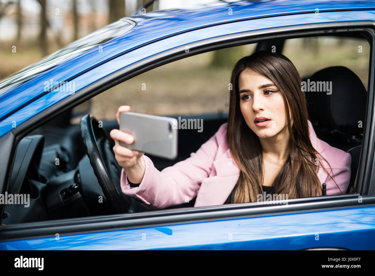 Car Selfie Driver High Resolution Stock Photography and Images - Alamy