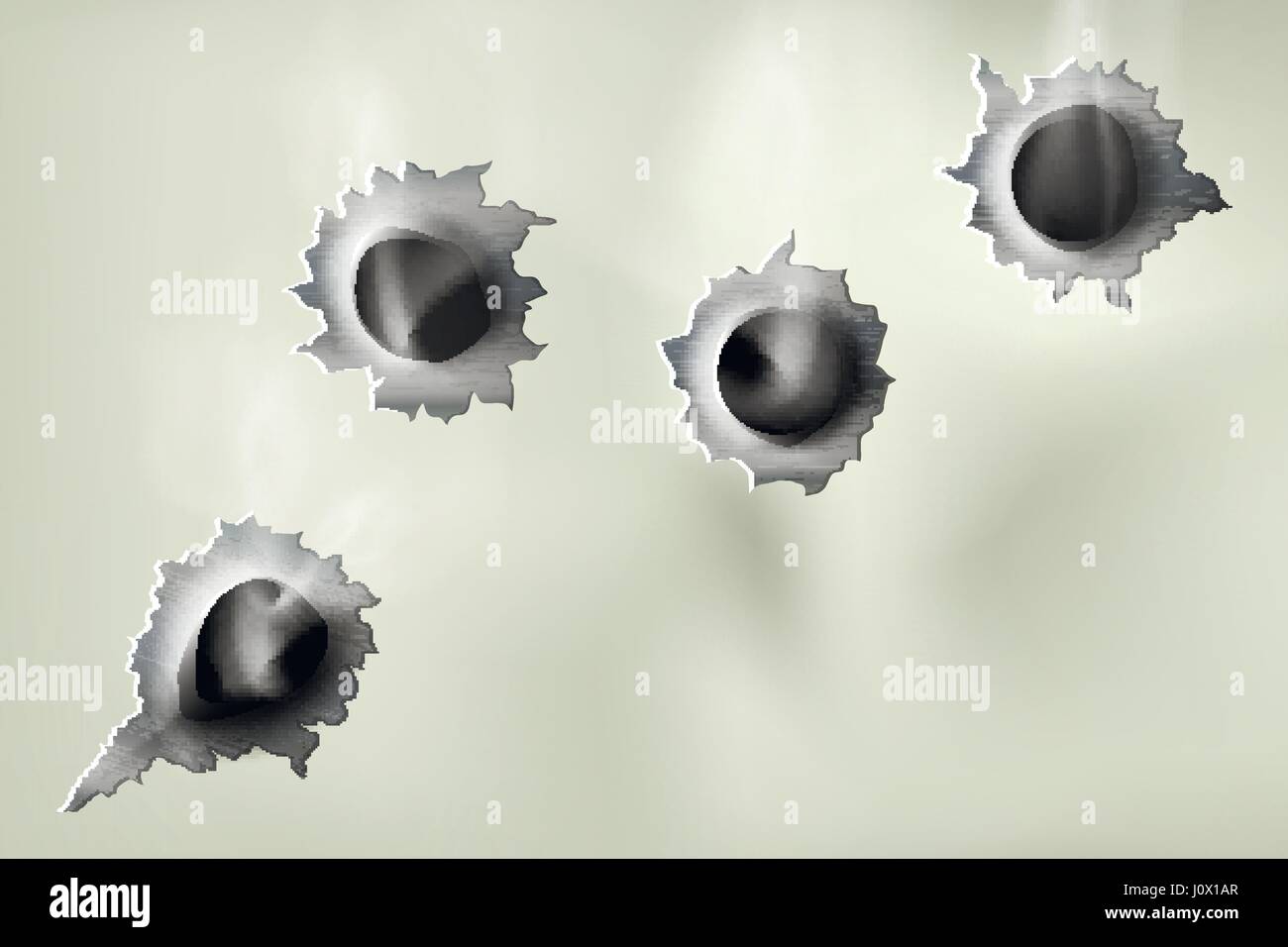 Bullets gunshot Stock Vector Images - Alamy
