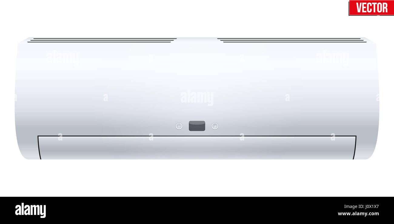 Indoor air conditioner unit Stock Vector Images - Alamy