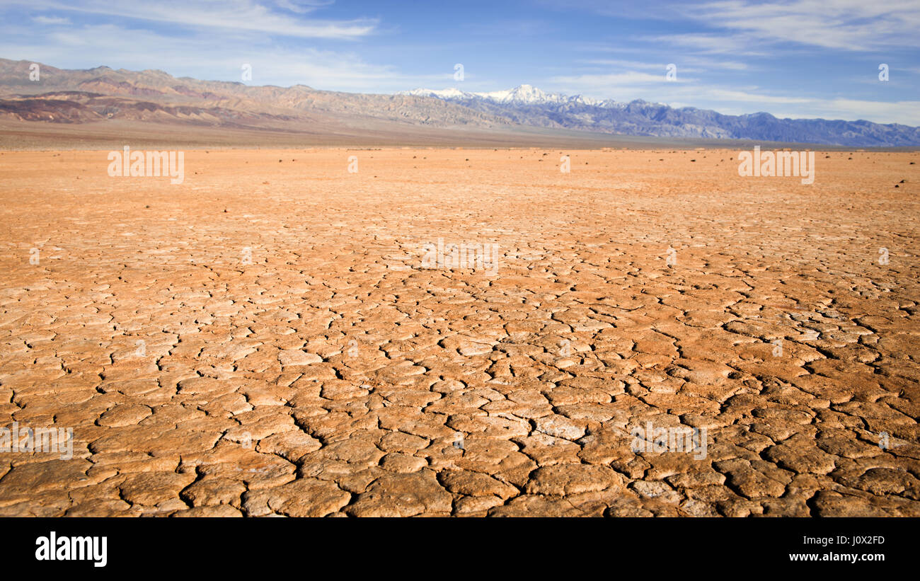 Cracked earth, Death Valley National Park, California, United States ...