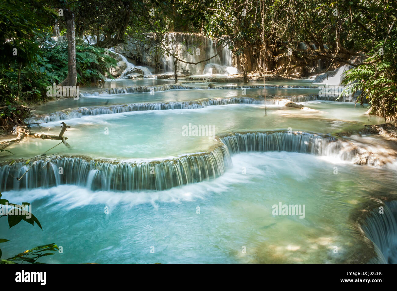 Luang prabang laos waterfall hi-res stock photography and images - Alamy