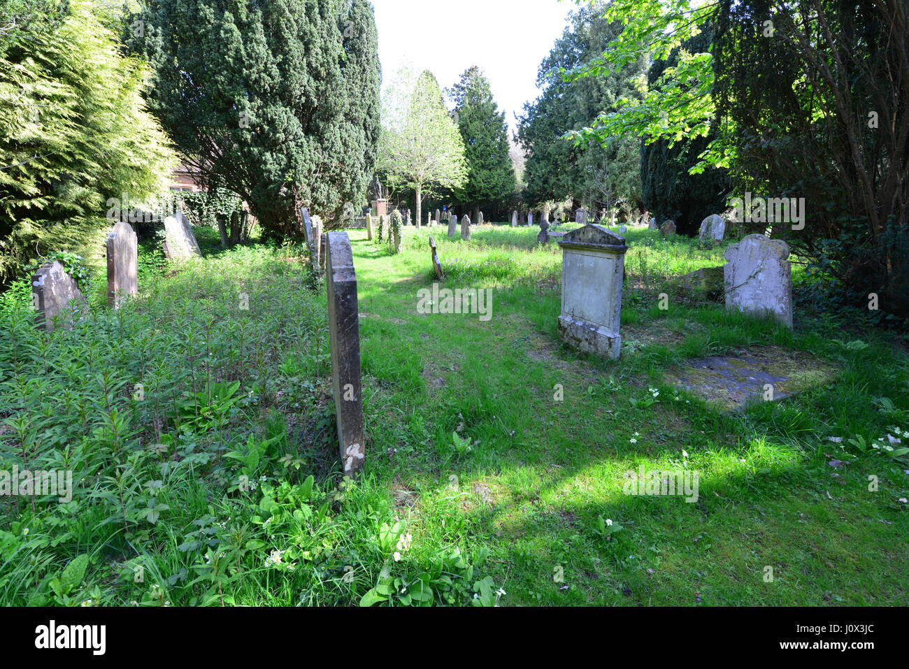 A cemetery in Horsham, West Sussex Stock Photo - Alamy