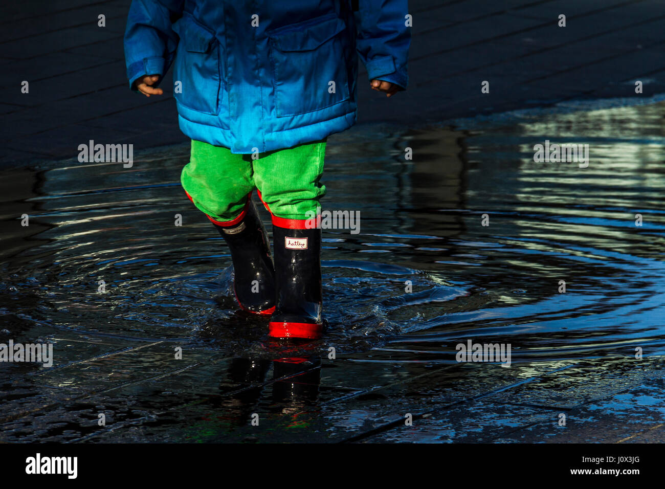 Wellies water hi-res stock photography and images - Alamy