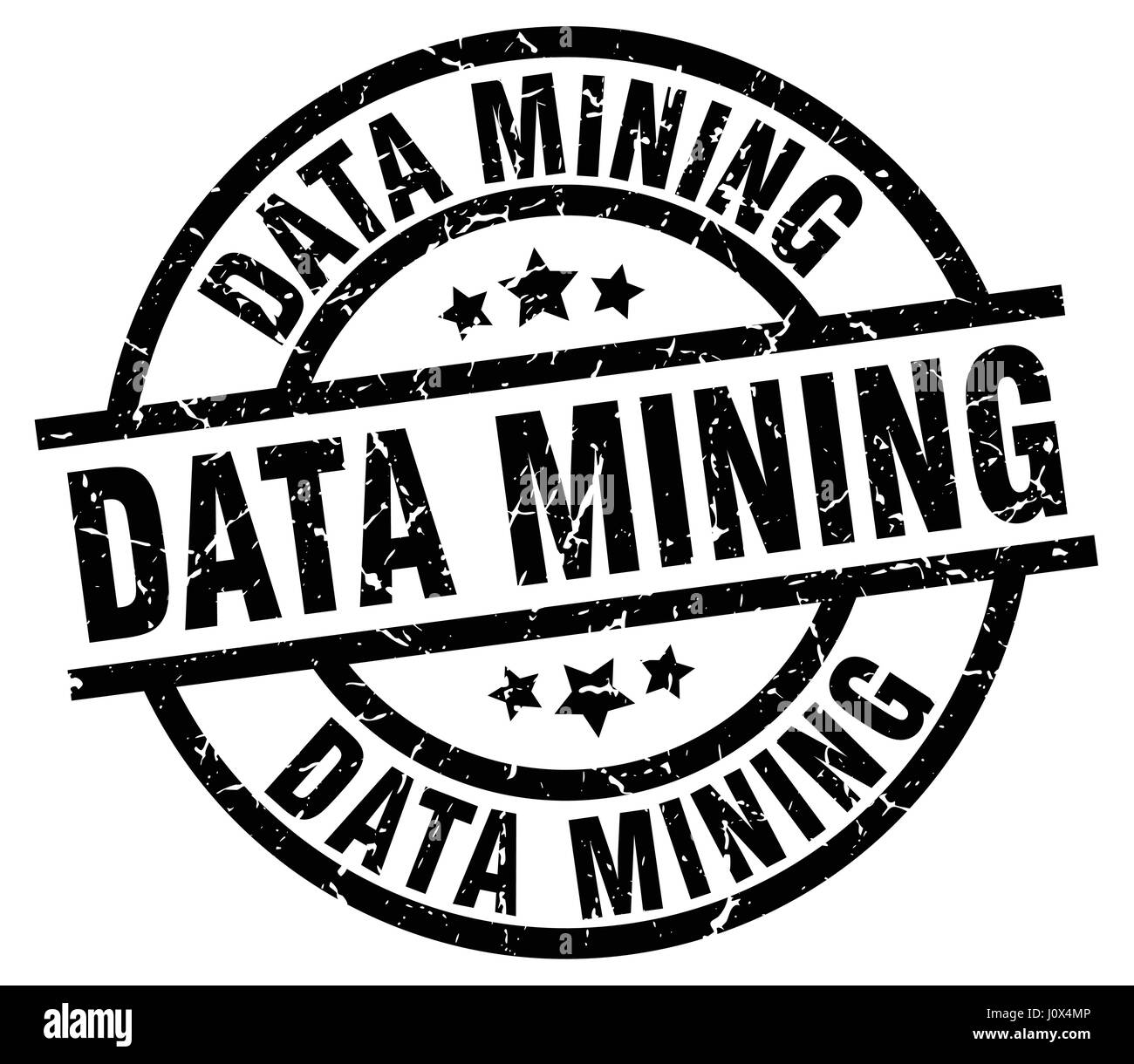 data mining round grunge black stamp Stock Vector Image & Art - Alamy