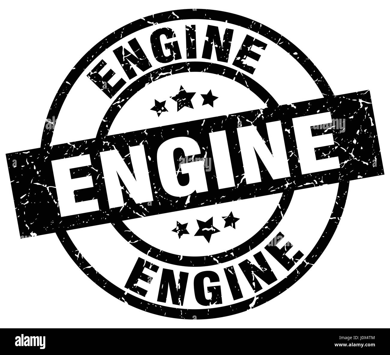engine round grunge black stamp Stock Vector Image & Art - Alamy