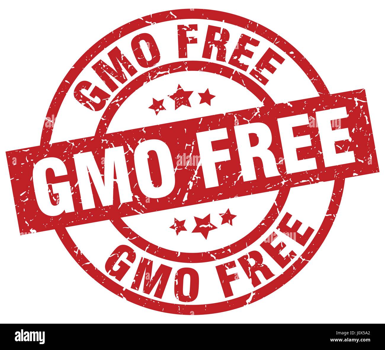 gmo free round red grunge stamp Stock Vector Image & Art - Alamy