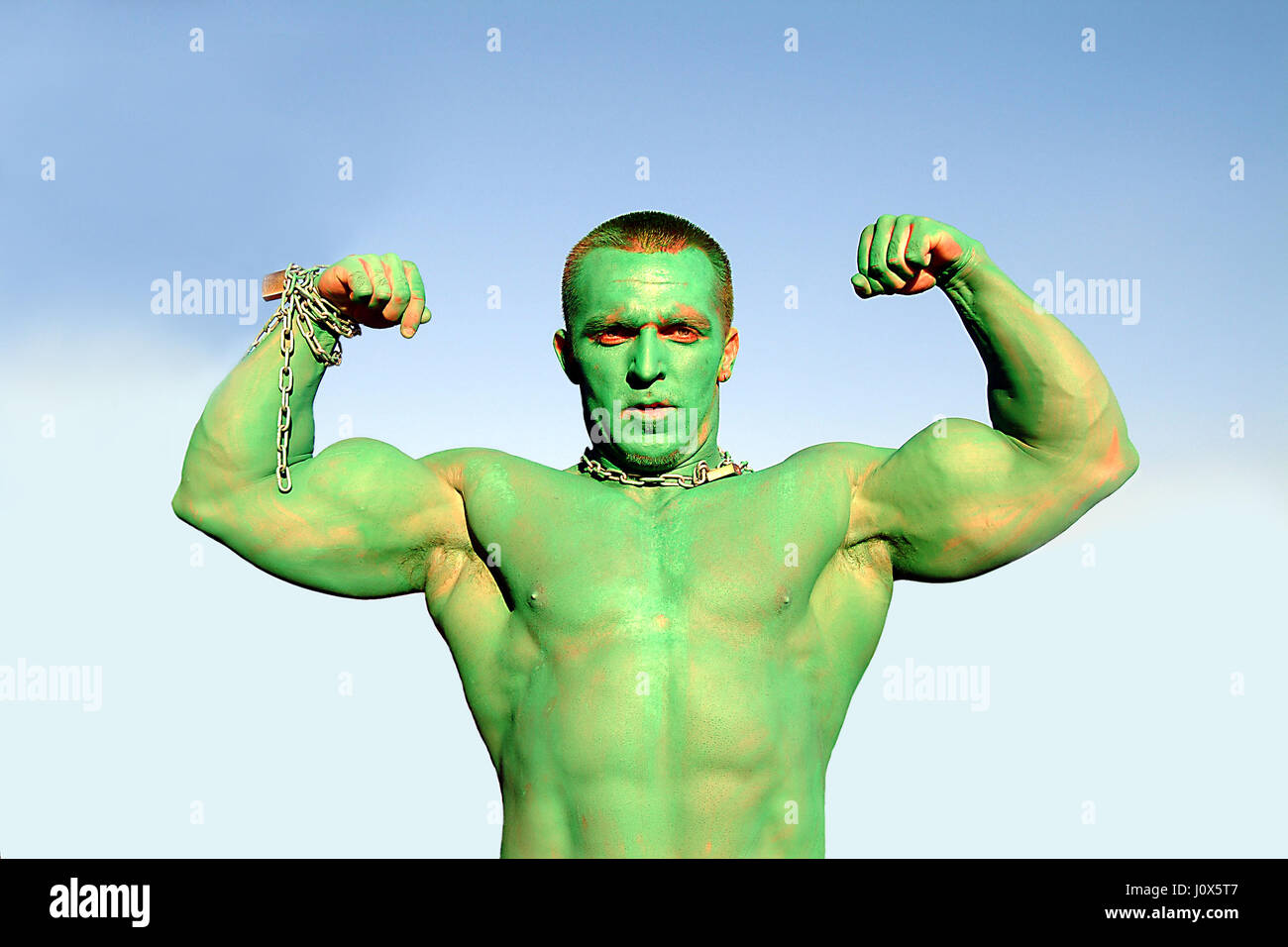Hulk pose hi-res stock photography and images - Alamy