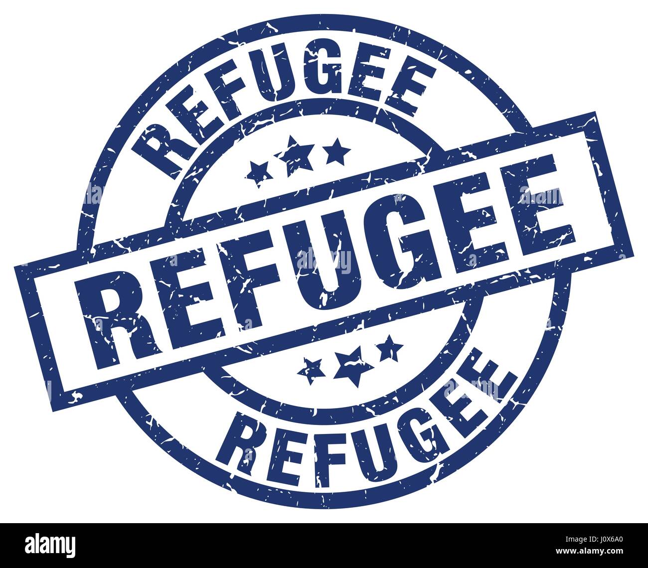 Refugee sticker Stock Vector Images - Alamy