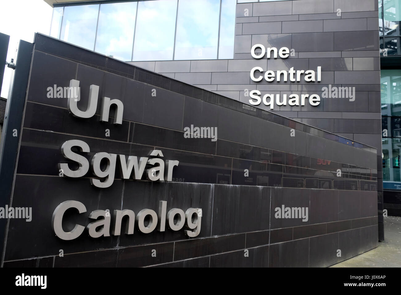 One Central Square redevelopment in Cardiff, Wales UK KATHY DEWITT ...