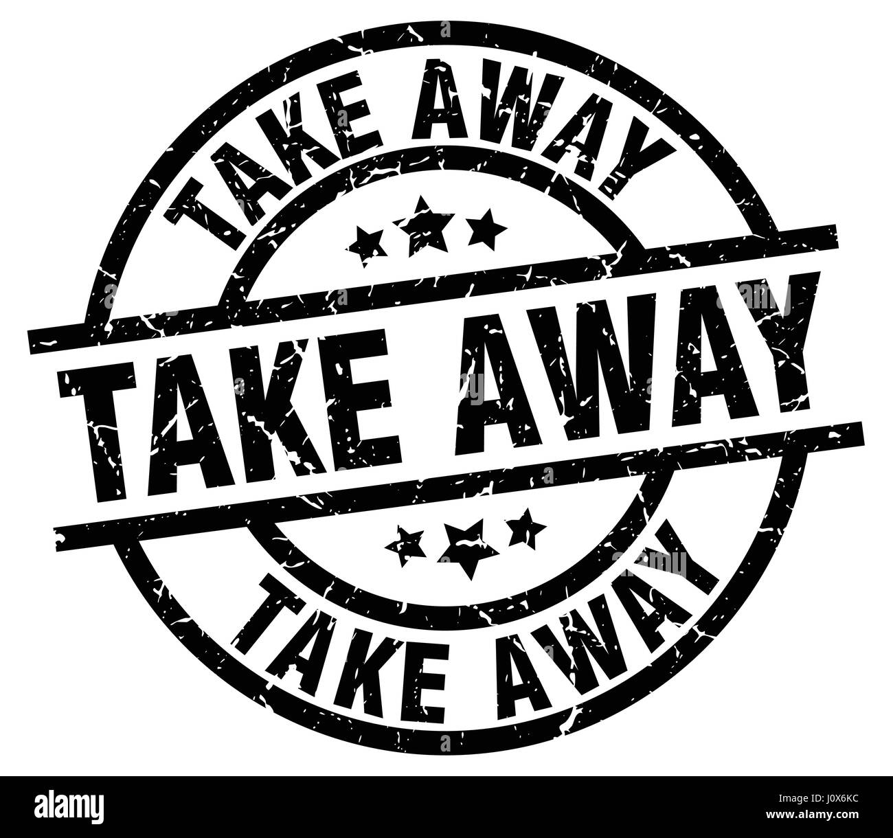 Take away stamp sign Black and White Stock Photos & Images - Alamy