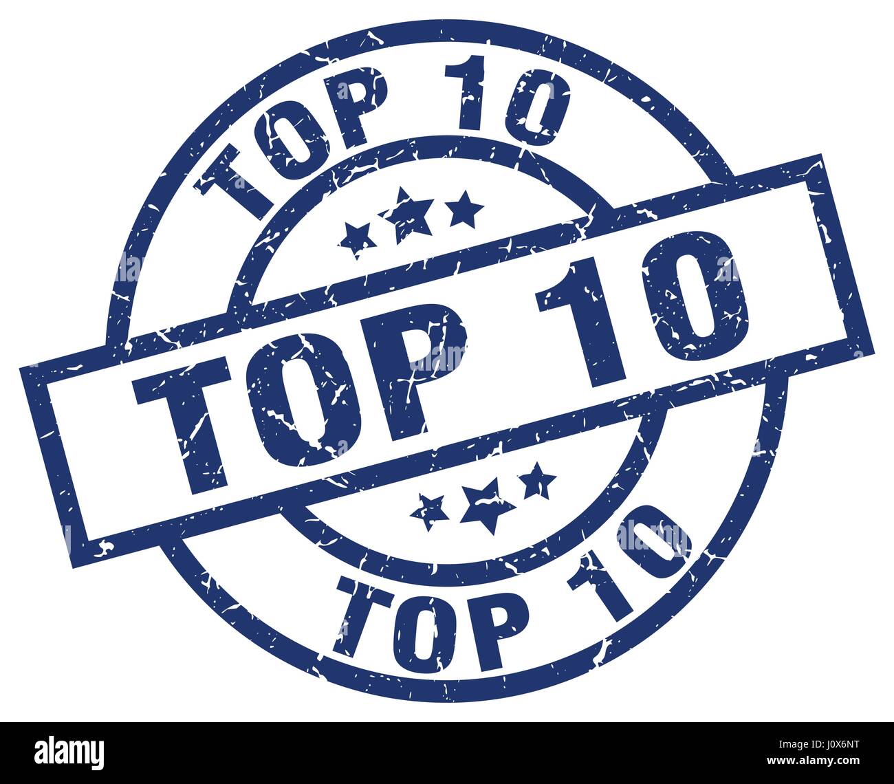 top 10 blue round grunge stamp Stock Vector Image & Art - Alamy