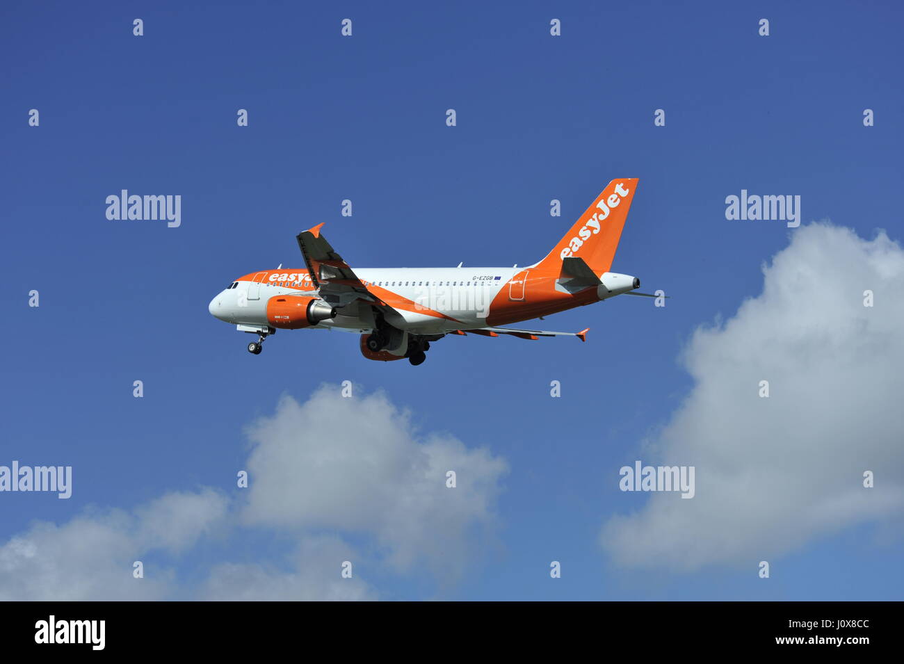 easyjet low cost aircraft taking off at bristol airport Stock Photo - Alamy
