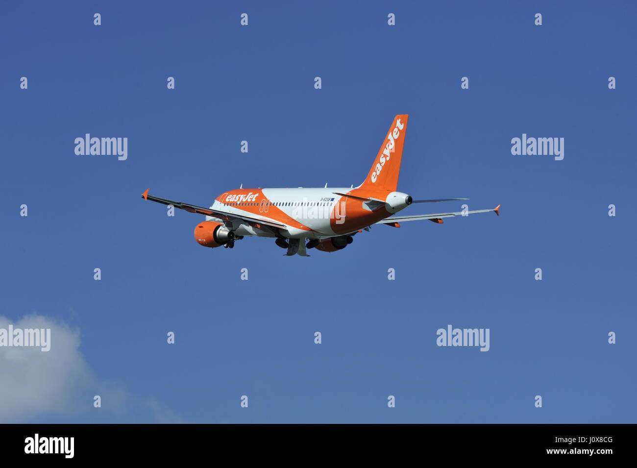 easyjet low cost aircraft taking off at bristol airport Stock Photo - Alamy