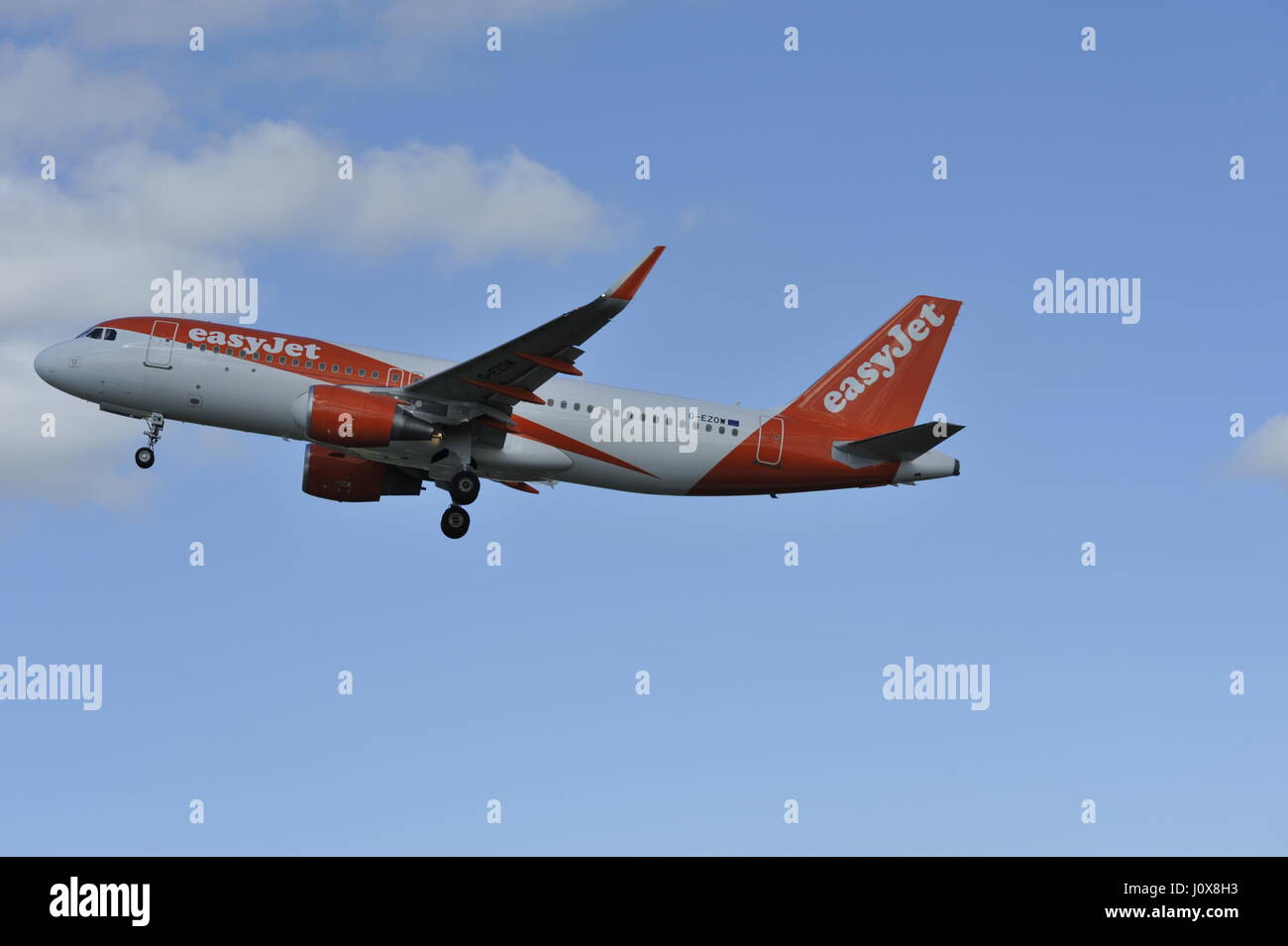 easyjet low cost aircraft taking off at bristol airport Stock Photo - Alamy