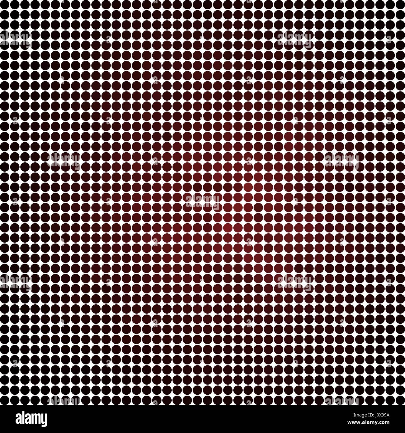 abstract vector colored round dots background - dark red Stock Vector ...