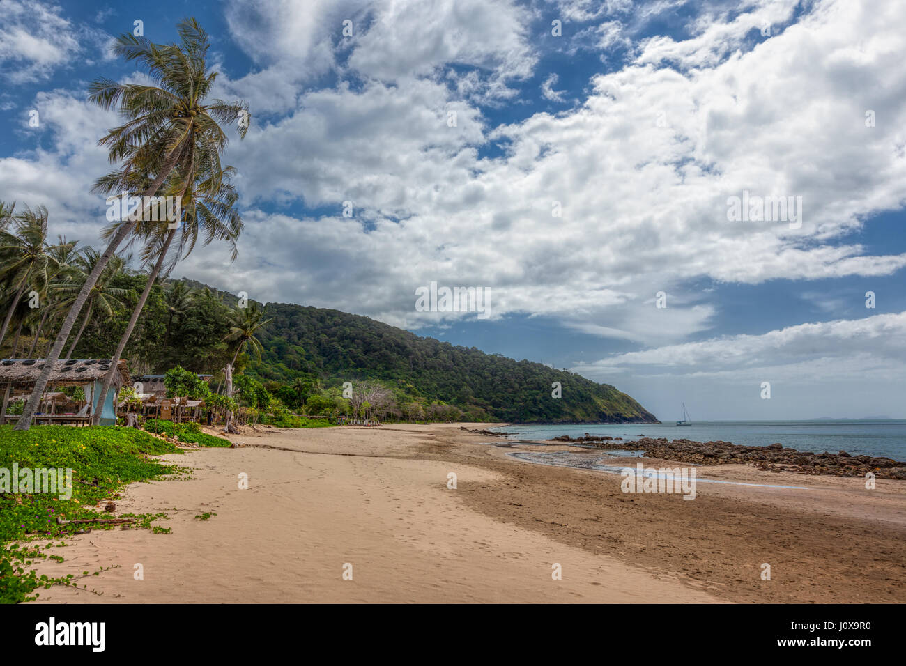 Bamboo beach koh lanta hi-res stock photography and images - Alamy