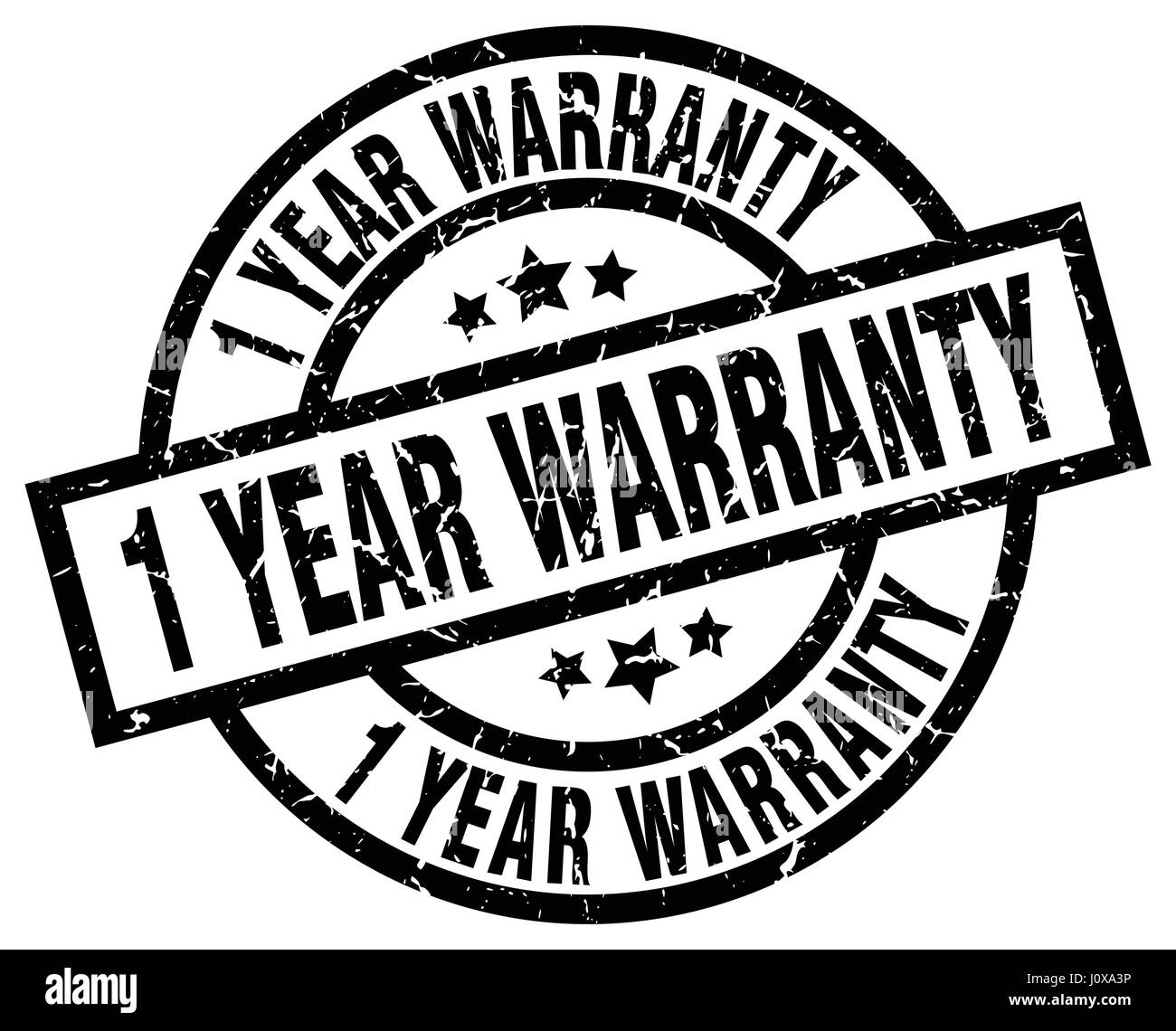 1 year warranty Black and White Stock Photos & Images - Alamy