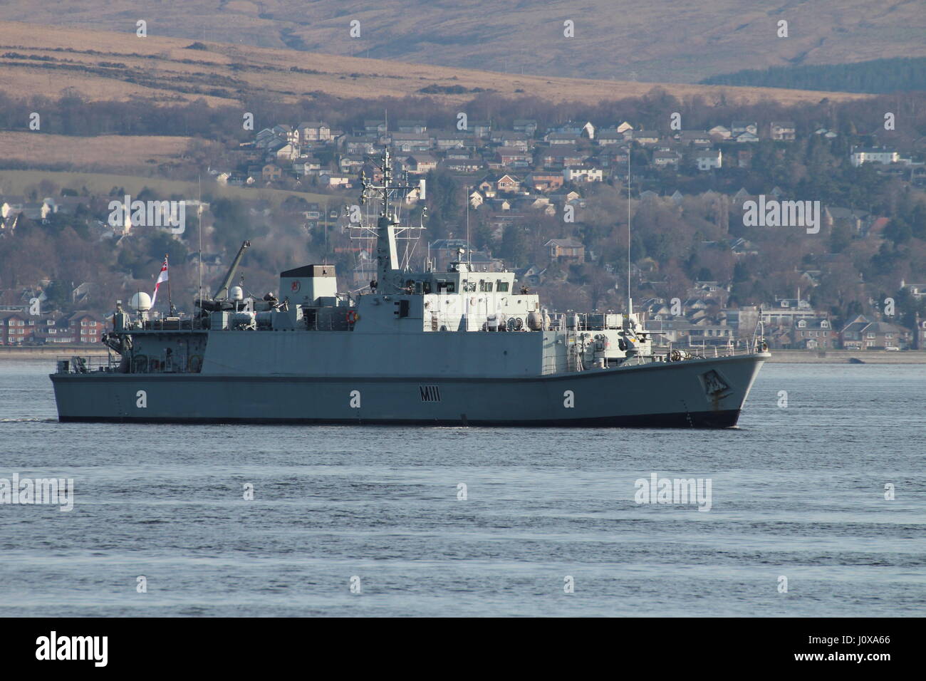 Hms blyth m111 sandown class minesweeper hi-res stock photography and ...