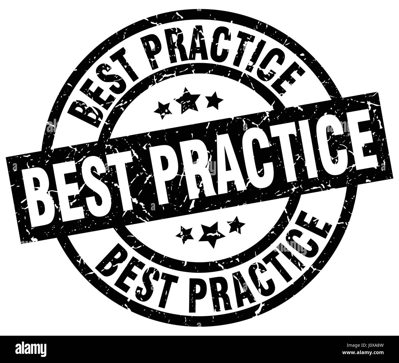 Best practice round grunge Stock Vector Images - Alamy