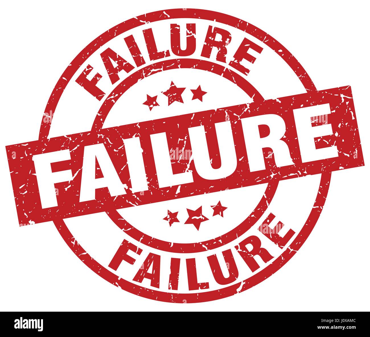 failure round red grunge stamp Stock Vector Image & Art - Alamy