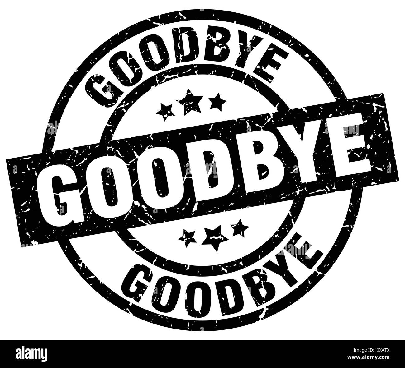Goodbye Sign Black and White Stock Photos & Images - Alamy