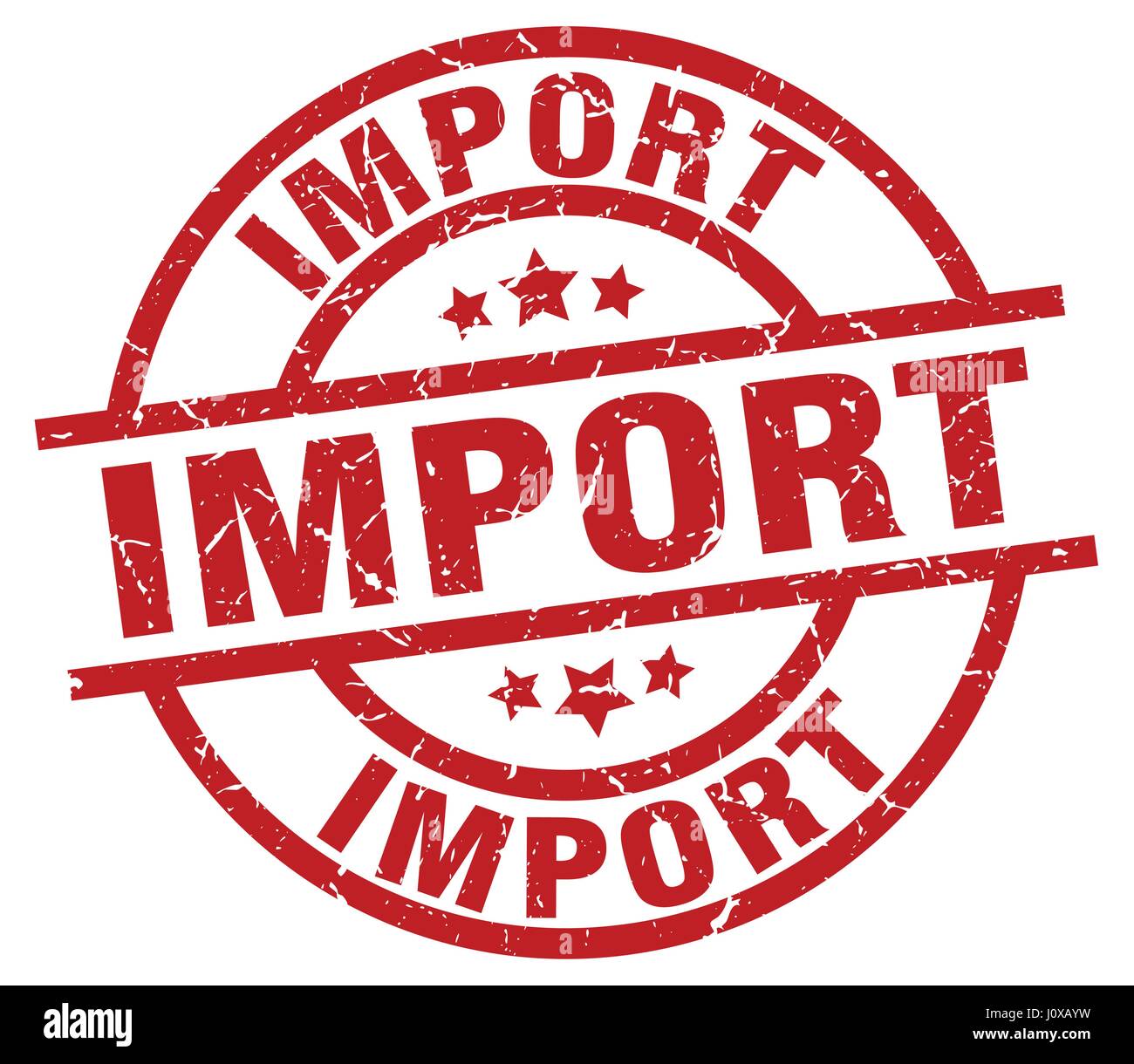 import round red grunge stamp Stock Vector Image & Art - Alamy