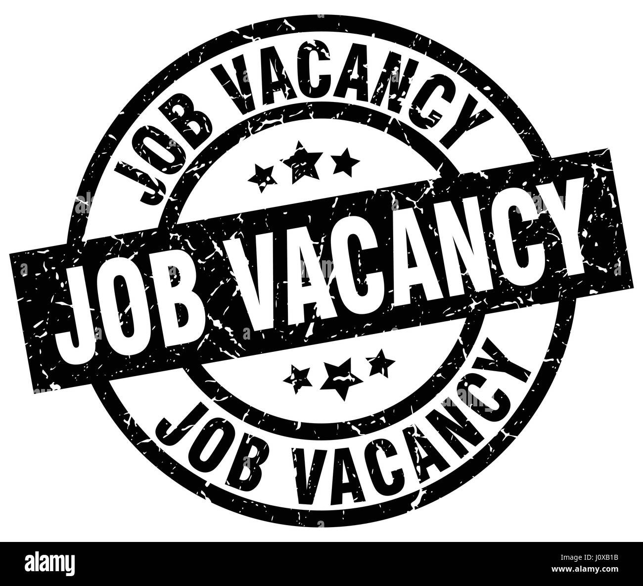 job vacancy round grunge black stamp Stock Vector Image & Art - Alamy