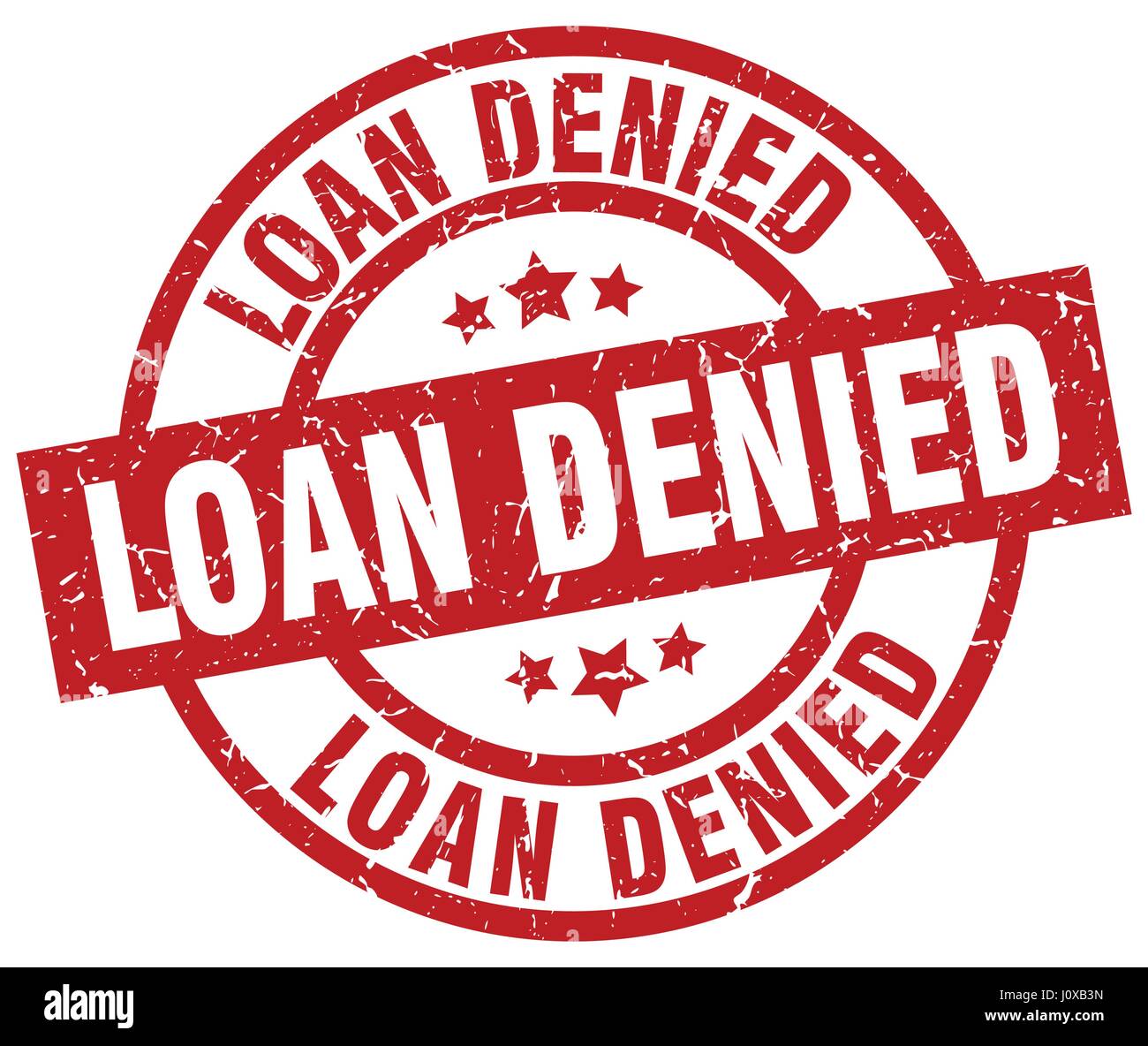 Loan denied hi-res stock photography and images - Alamy