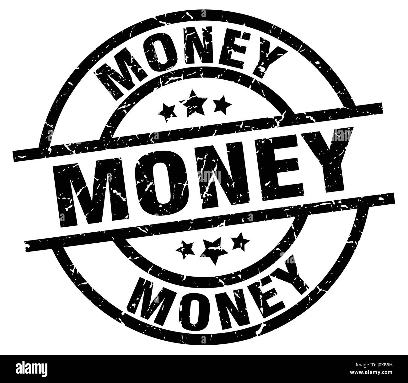 money round grunge black stamp Stock Vector Image & Art - Alamy