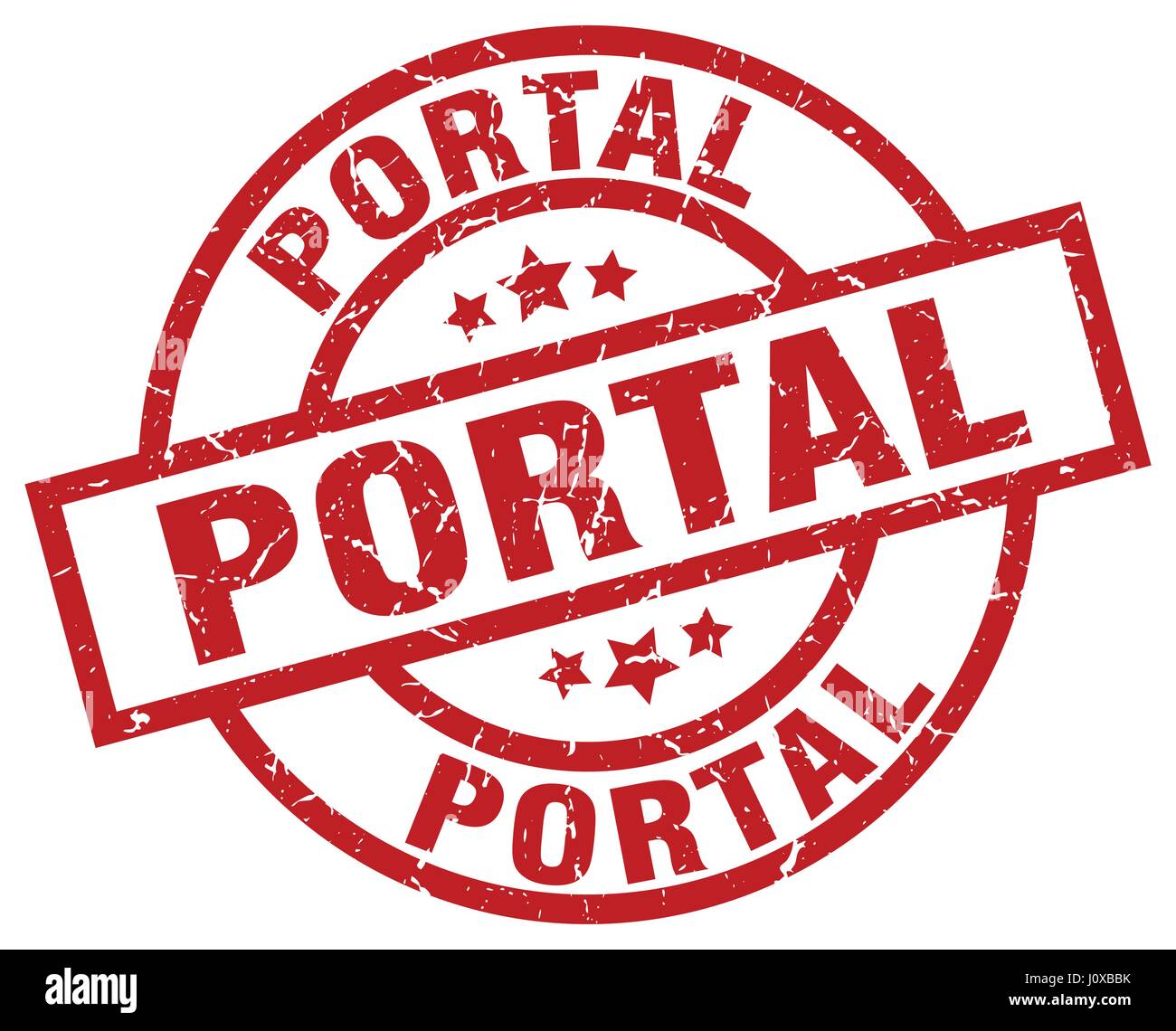 Portal stamp round grunge hi-res stock photography and images - Alamy