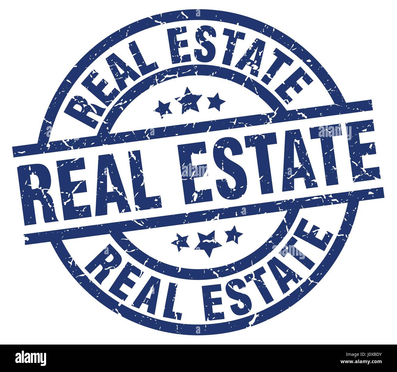 Real estate blue grunge Cut Out Stock Images & Pictures - Alamy