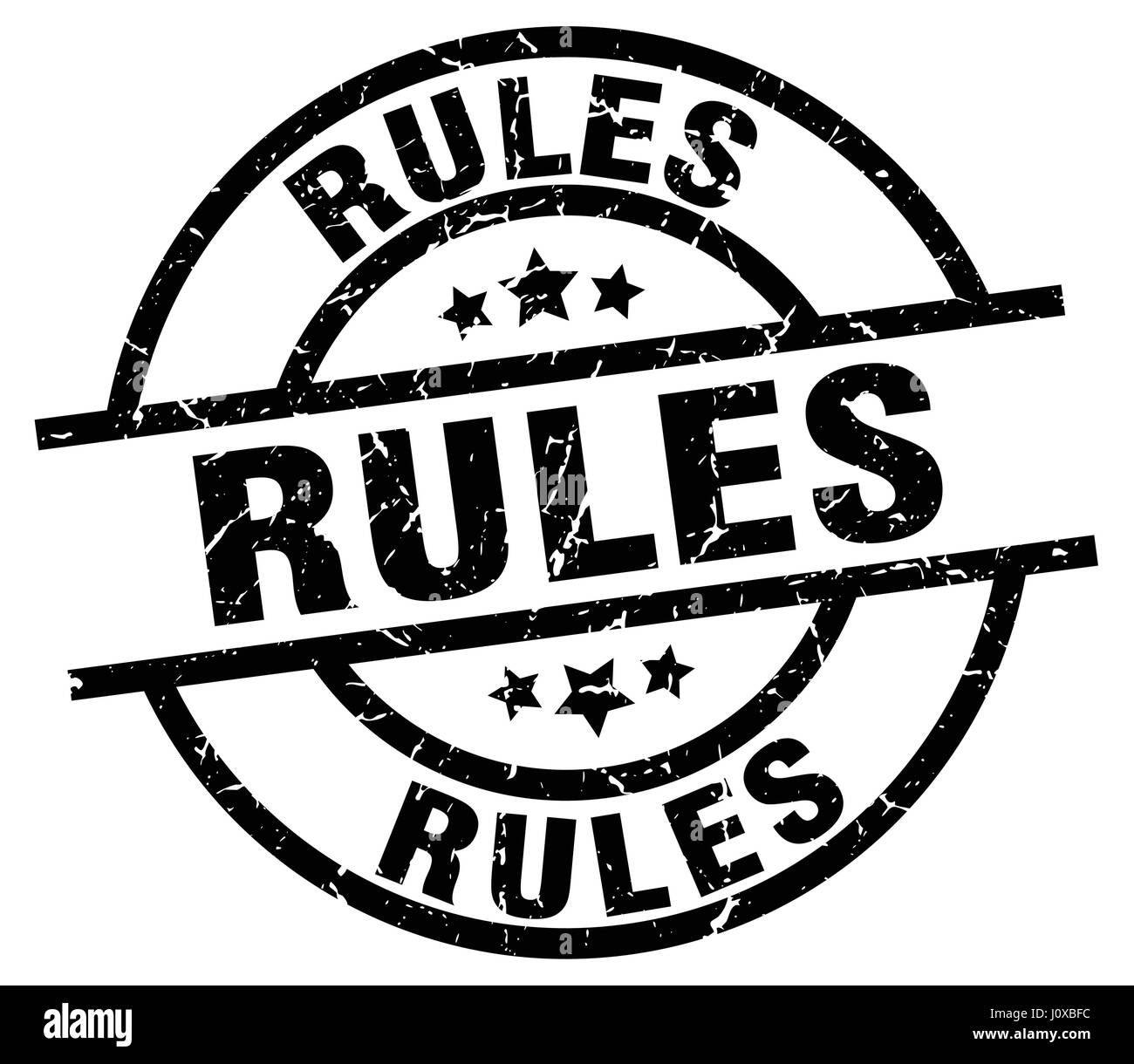 Rules seal Black and White Stock Photos & Images - Alamy
