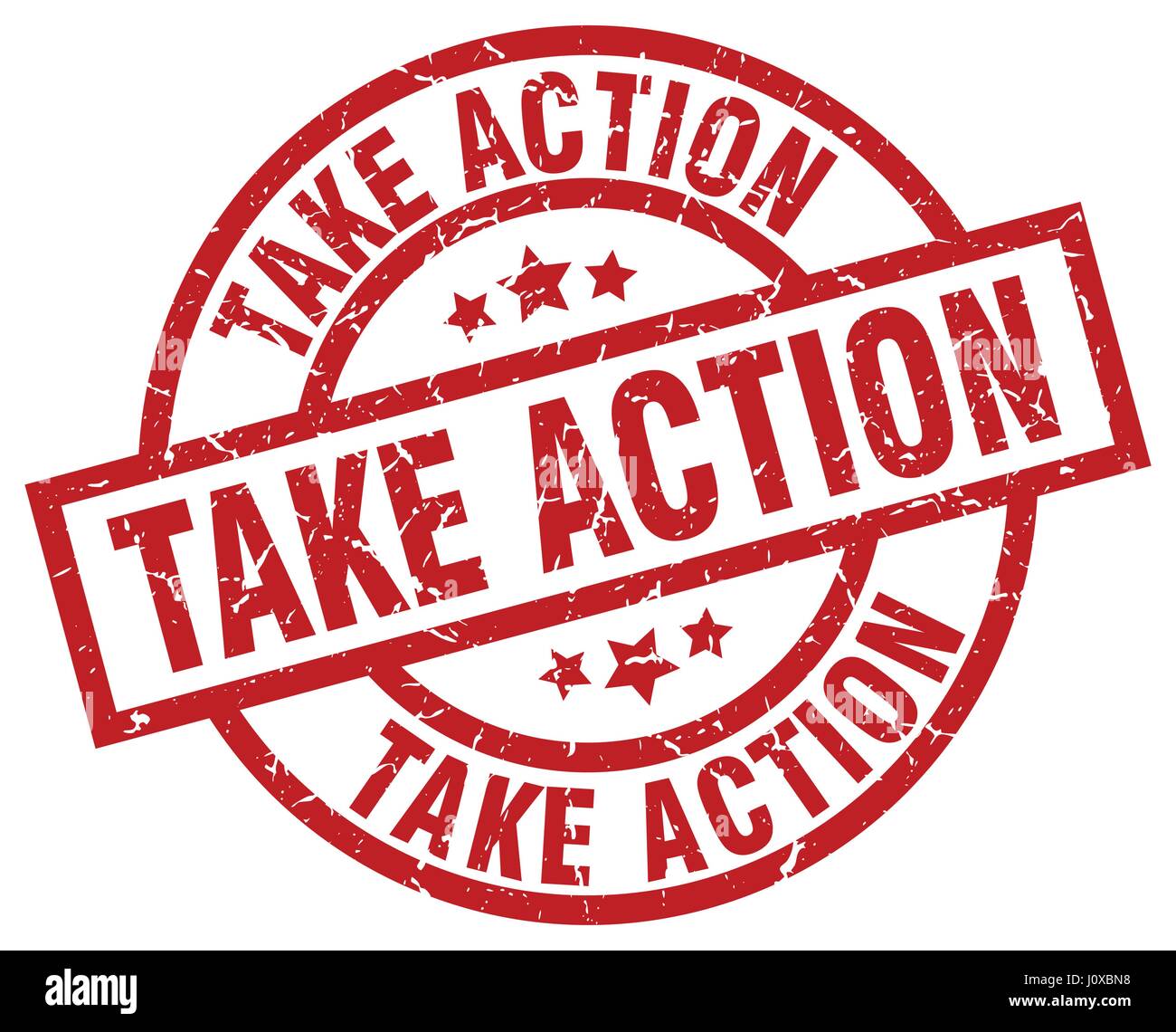 Take action seal Stock Vector Images - Alamy
