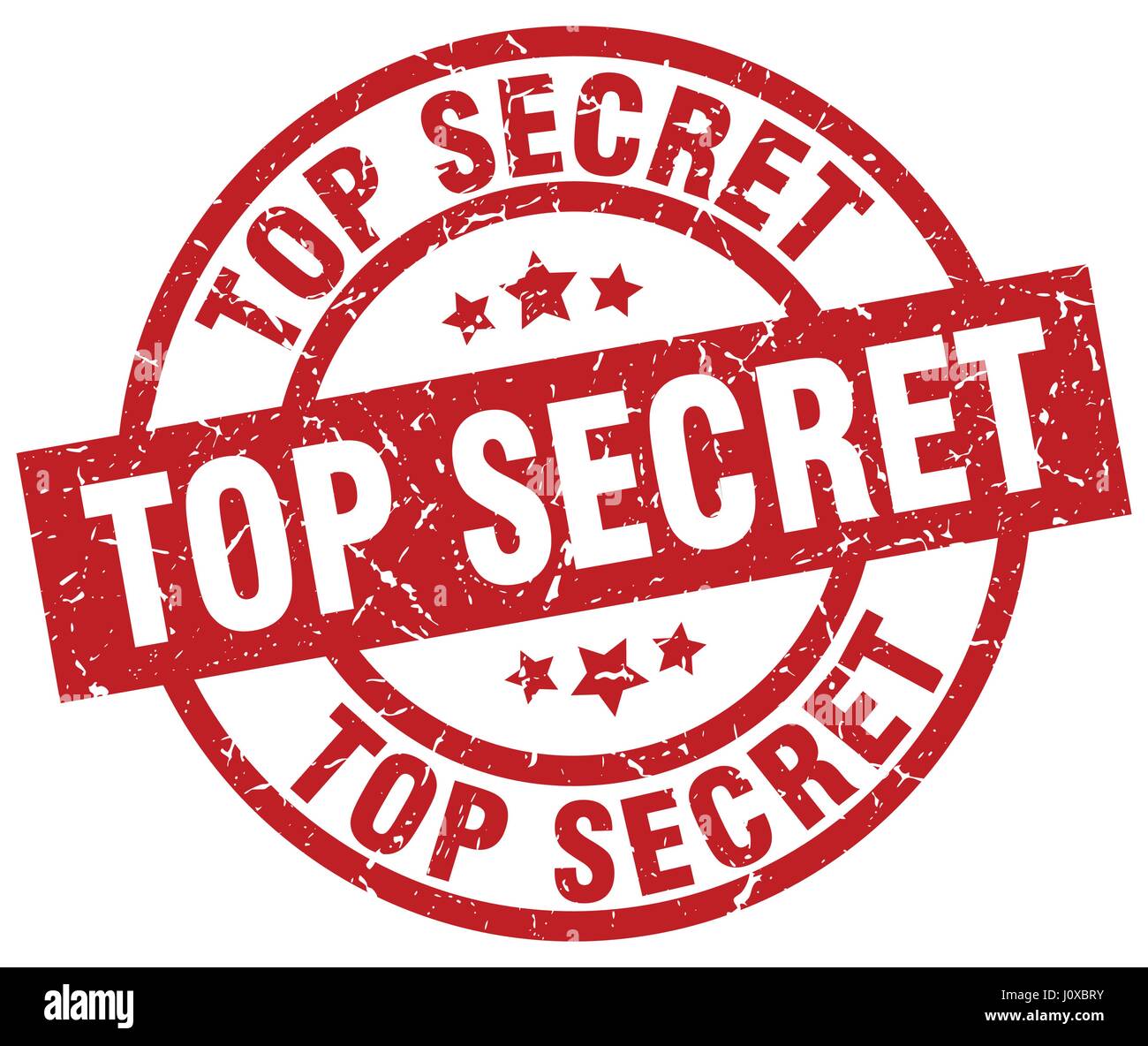 top secret round red grunge stamp Stock Vector Image & Art - Alamy