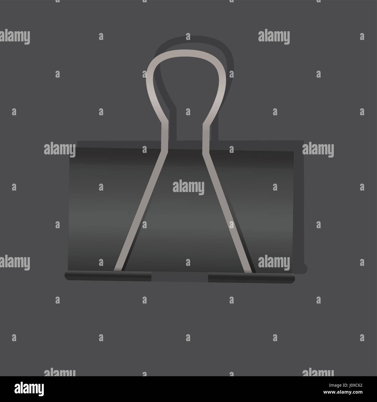 Paperclip stationery tool vector illustration Stock Vector Image & Art ...