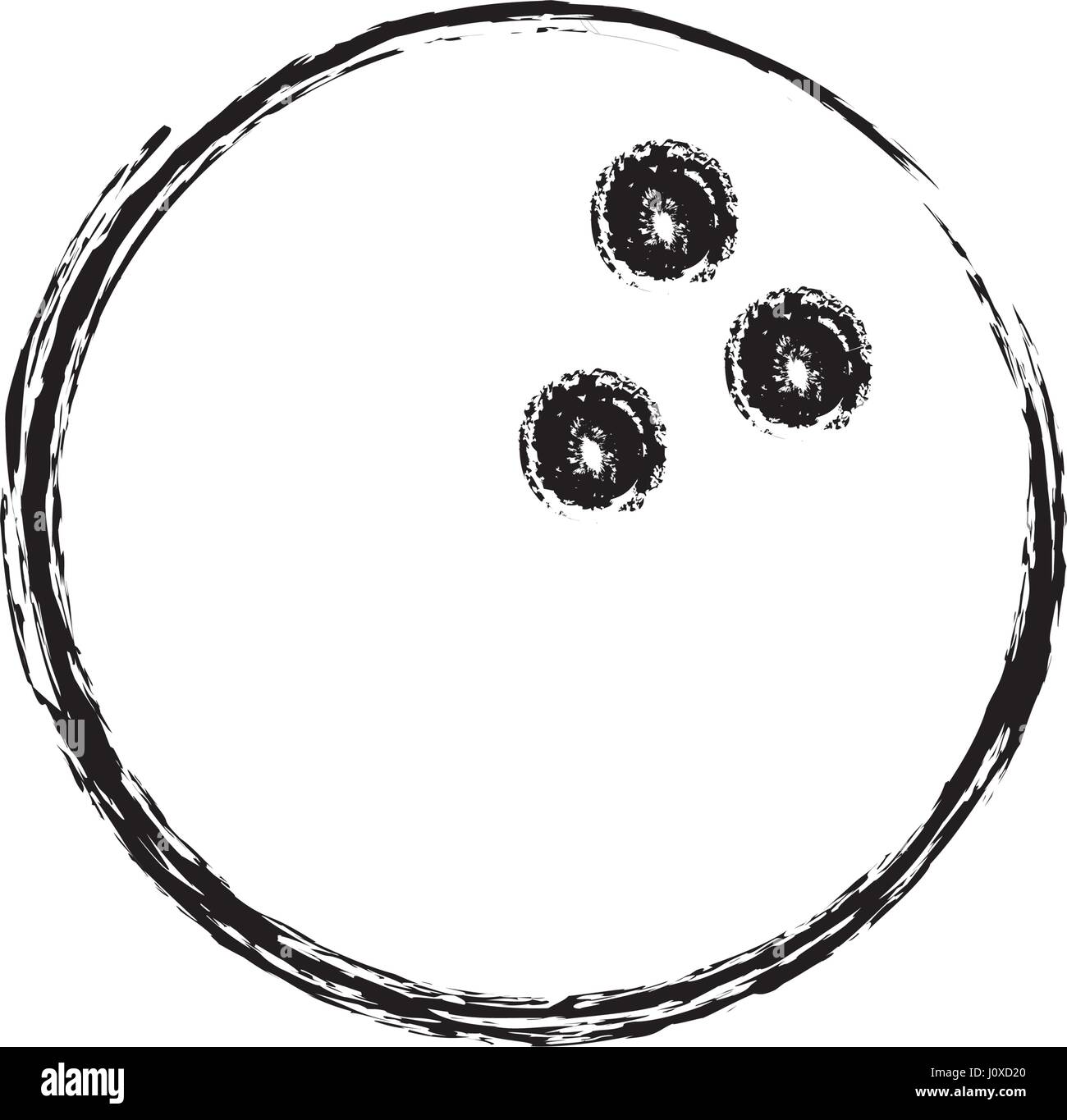 Bowling Ball Drawing