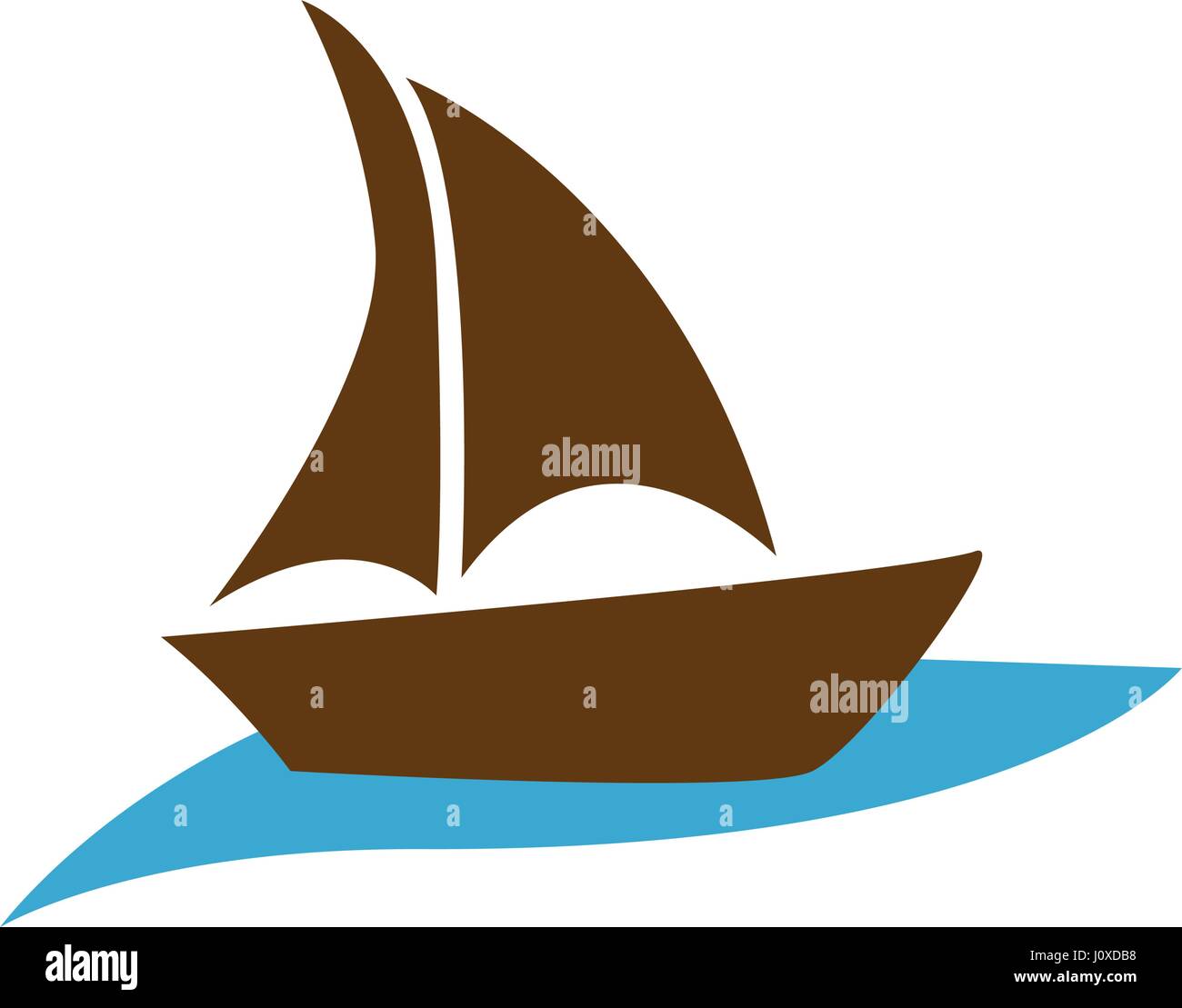 Ship silhouette sunset in Stock Vector Images - Alamy