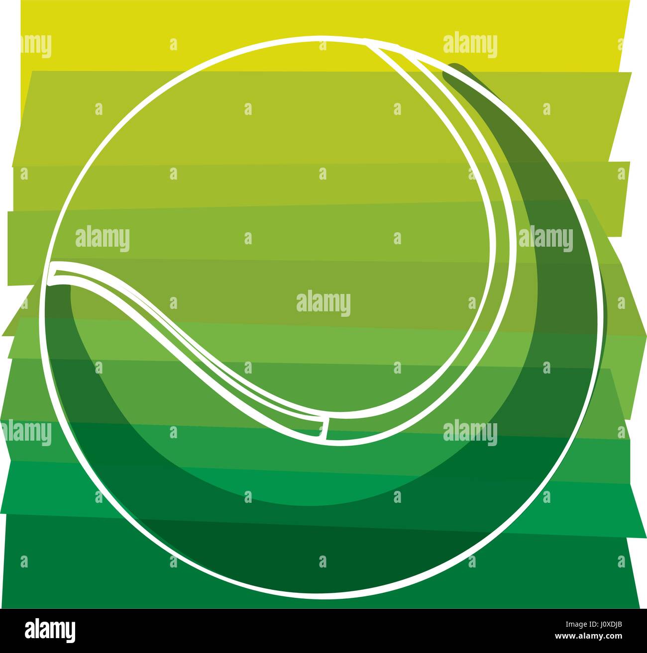 color background with tennis ball in white contour Stock Vector Image ...