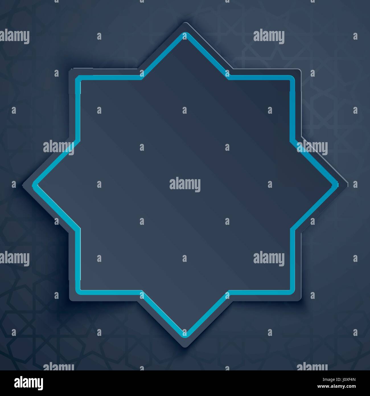 Islamic vector banner background with arabic geometric pattern Stock ...