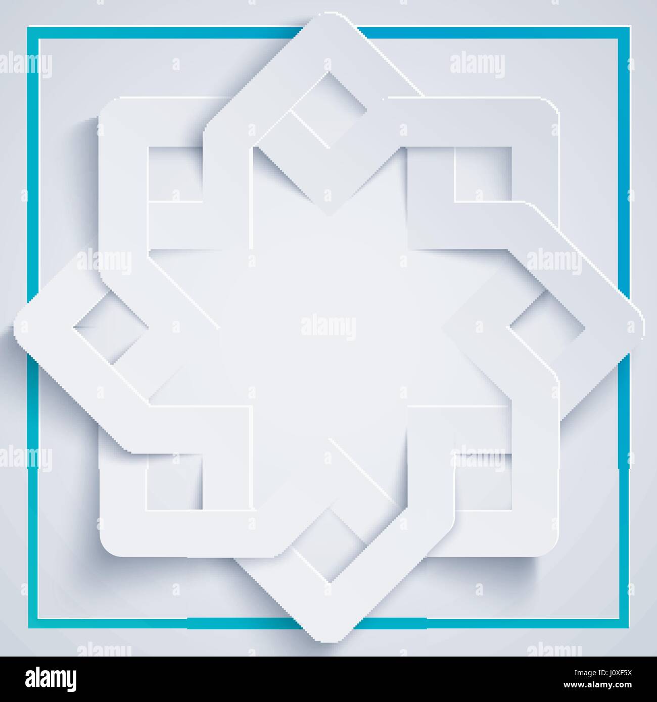 Arabic pattern paper cut style Stock Vector Image & Art - Alamy