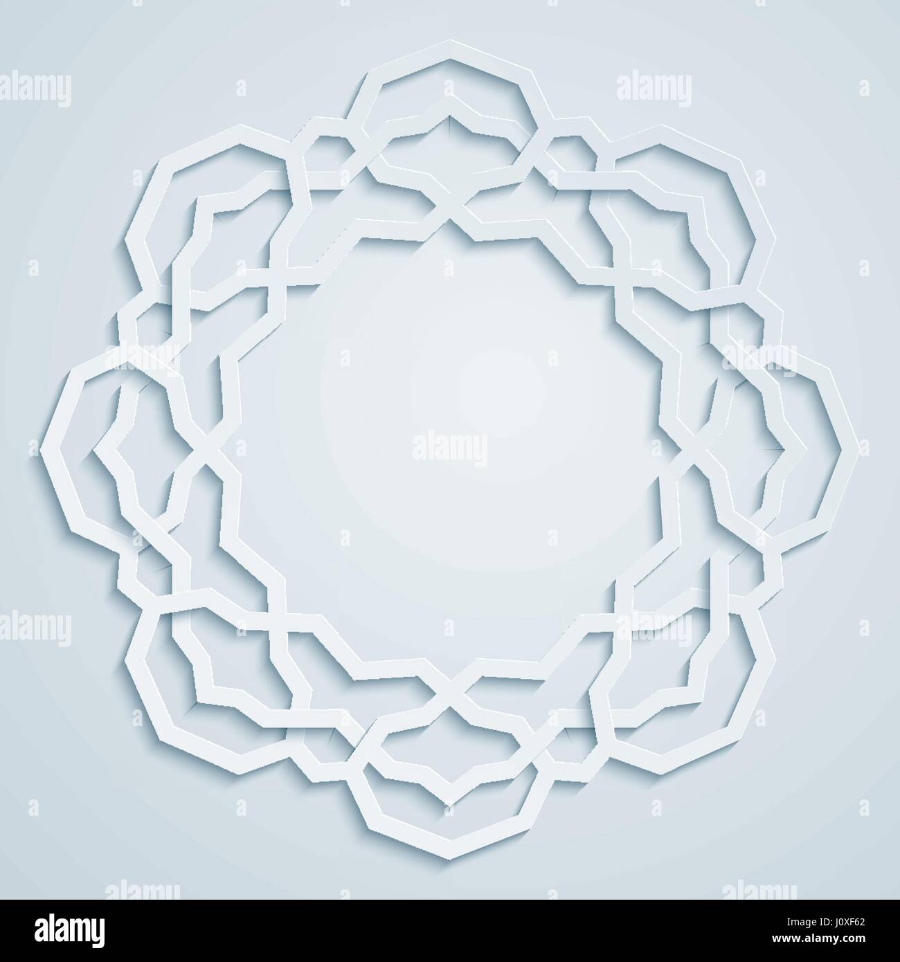 Geometric arabic pattern circle ornament Stock Vector Image & Art - Alamy