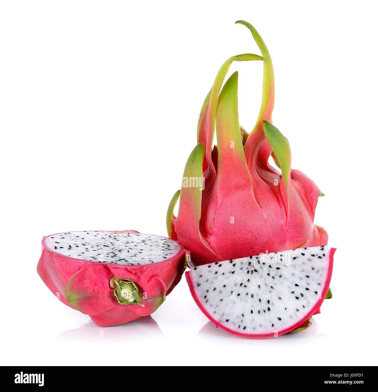 Dragonfruit isolated on the white background Stock Photo - Alamy