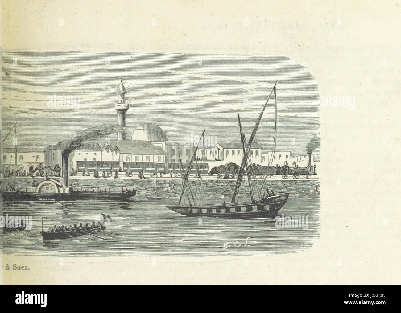 'Le Canal maritime de Suez' is an illustrated history of the Suez Canal ...
