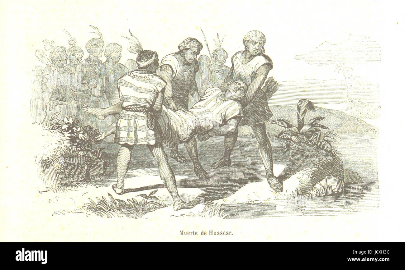 This image is from a historical account of the Spanish conquest of Peru ...