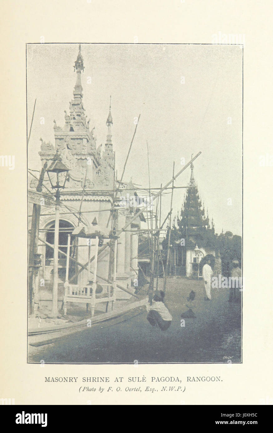 This image, taken from 'Wanderings in Burma', depicts the landscapes ...