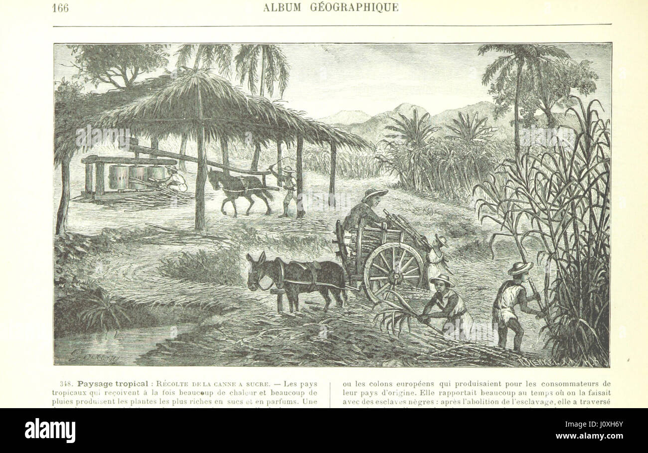 This geographical album features a collection of maps, illustrations ...