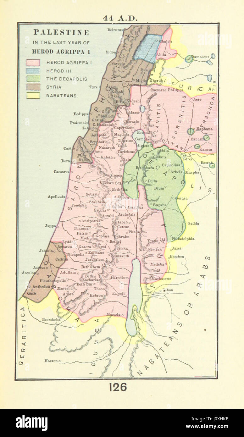 This image from 'The Holy Land in Geography and in History' provides a ...